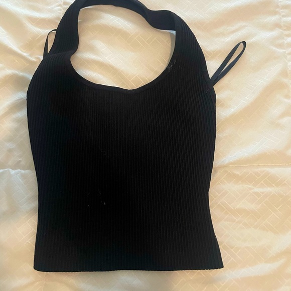 Aritzia | Tops | Aritzia Babaton Halter Knit Top | Poshmark